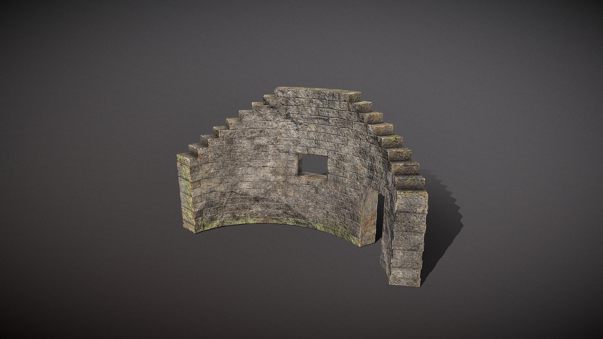 BRICK WALL - 3D model by gregorymora [61d2dcd] - Sketchfab