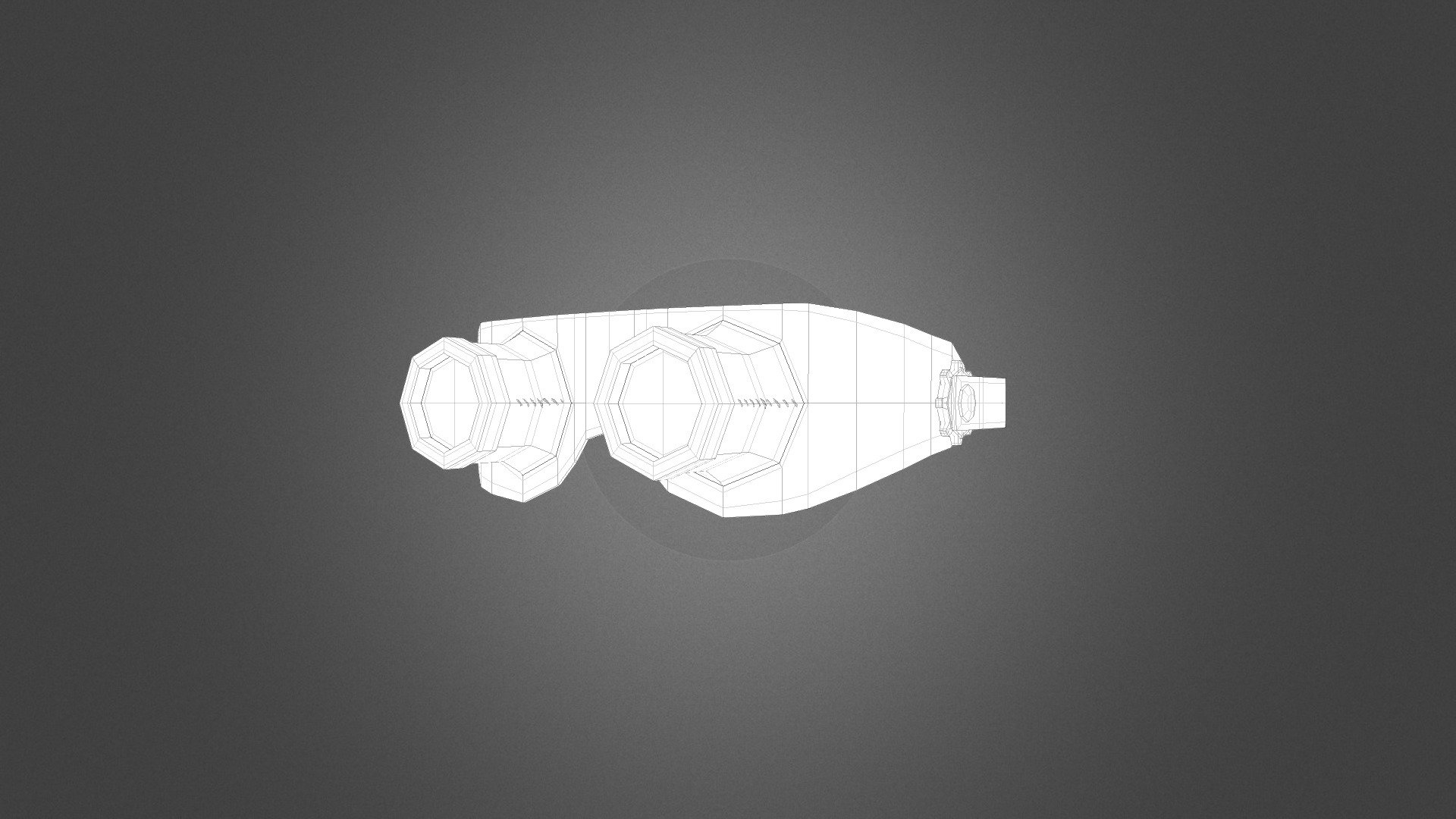Goggles (low poly) - Download Free 3D model by heiwanabunny [61d4783 ...