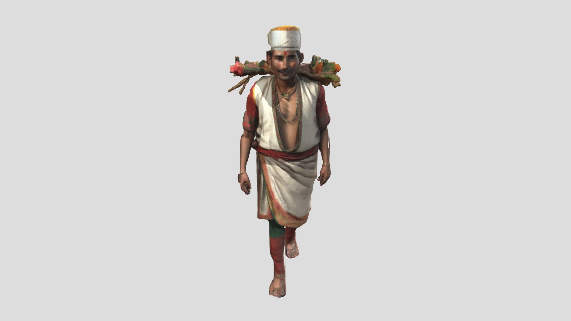old man character - 3D model by Amit_Gangai [61d49a8] - Sketchfab