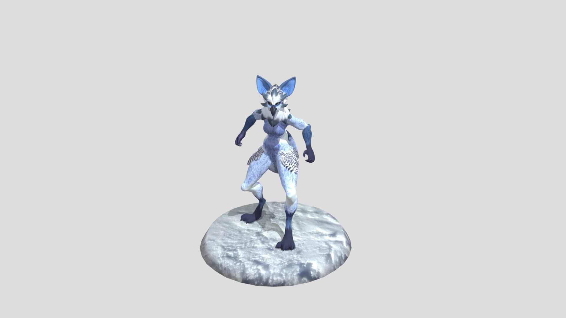The snow Owl - Download Free 3D model by Azurainalis [61d5560] - Sketchfab