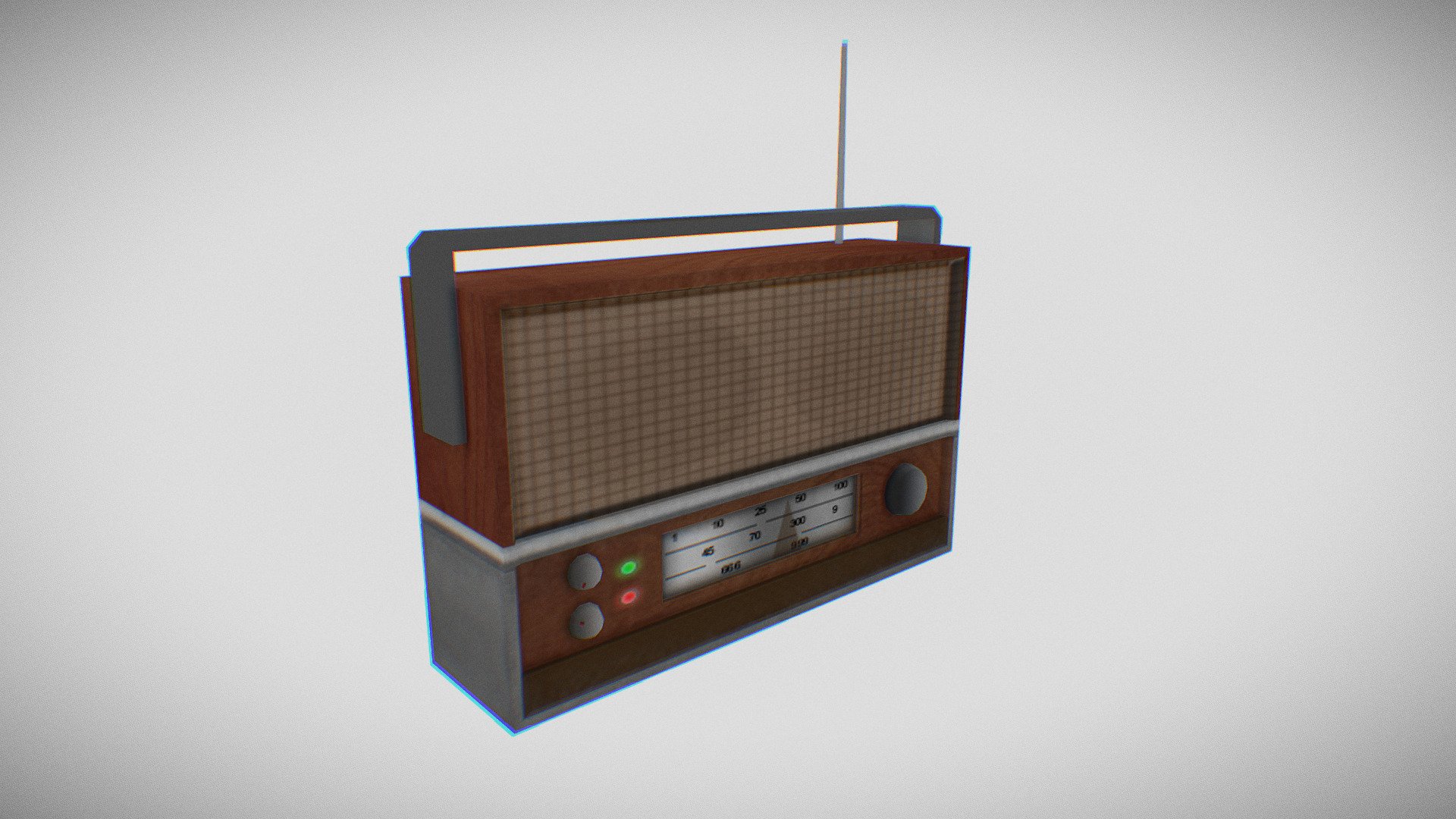 Radio - Download Free 3D model by wasabicats [61d5ca1] - Sketchfab
