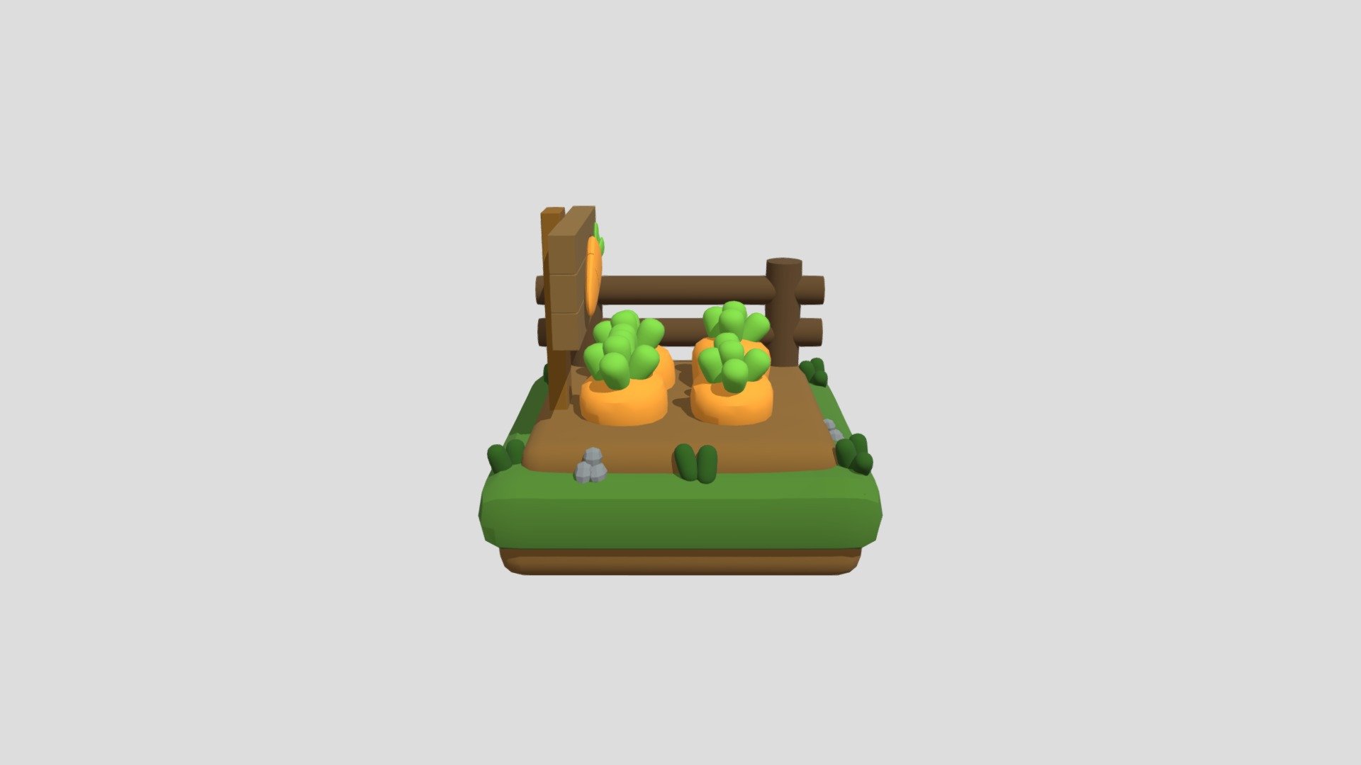 Carrot Farm - Download Free 3D model by Ognen Blazevski (@Ognen123 ...