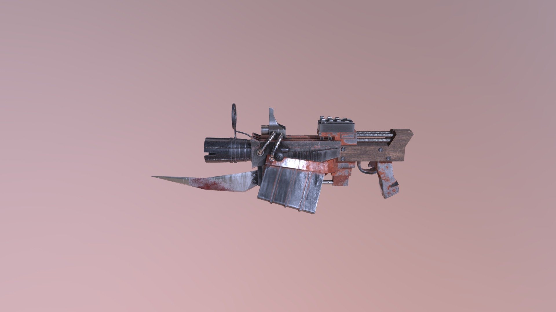 Scrap Gun - 3D model by Stormwave (@stormbolter99) [61db785] - Sketchfab