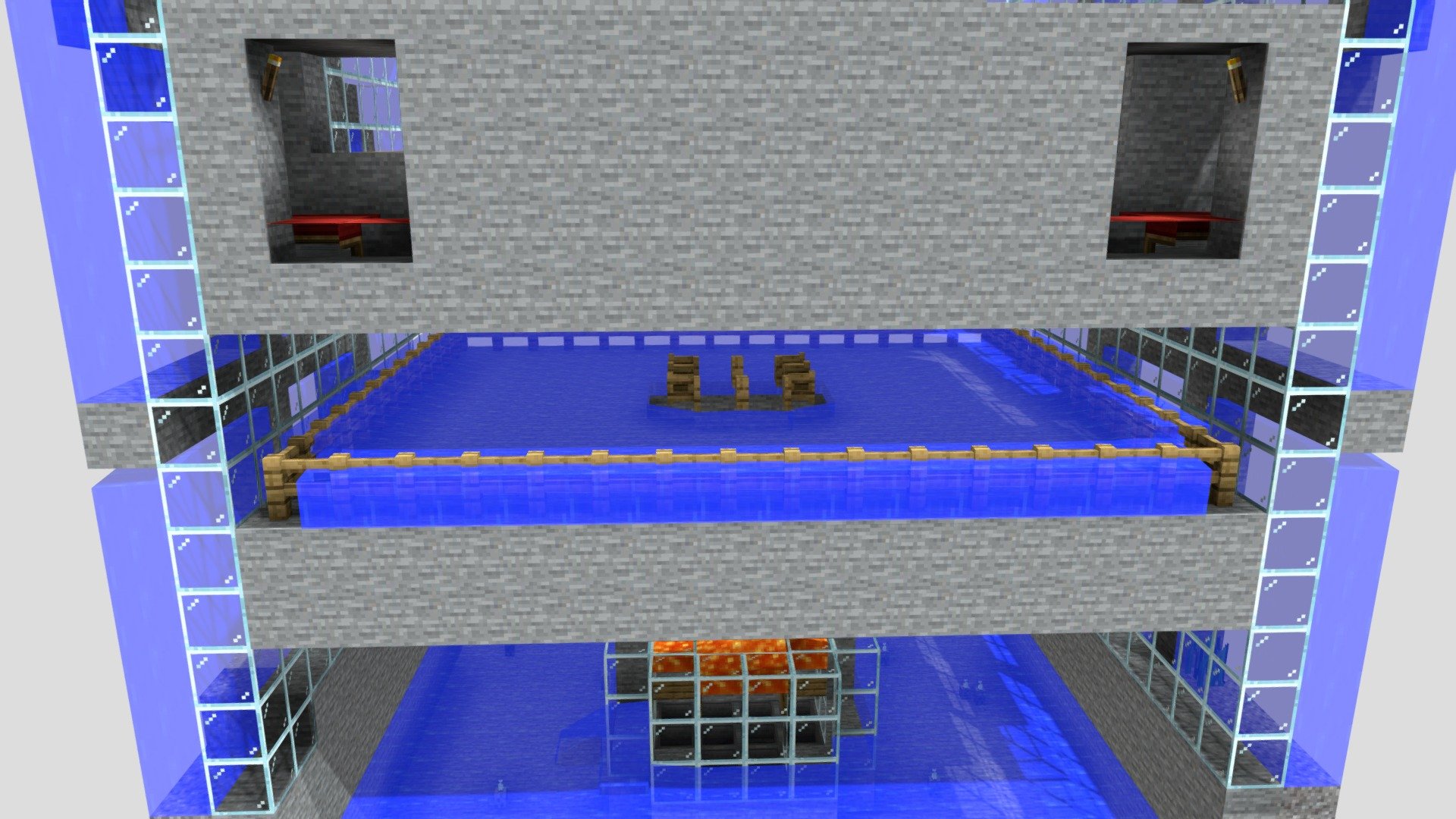 Fully Functional Iron Farm - MC Java 1.16.4 - Download Free 3D model by ...