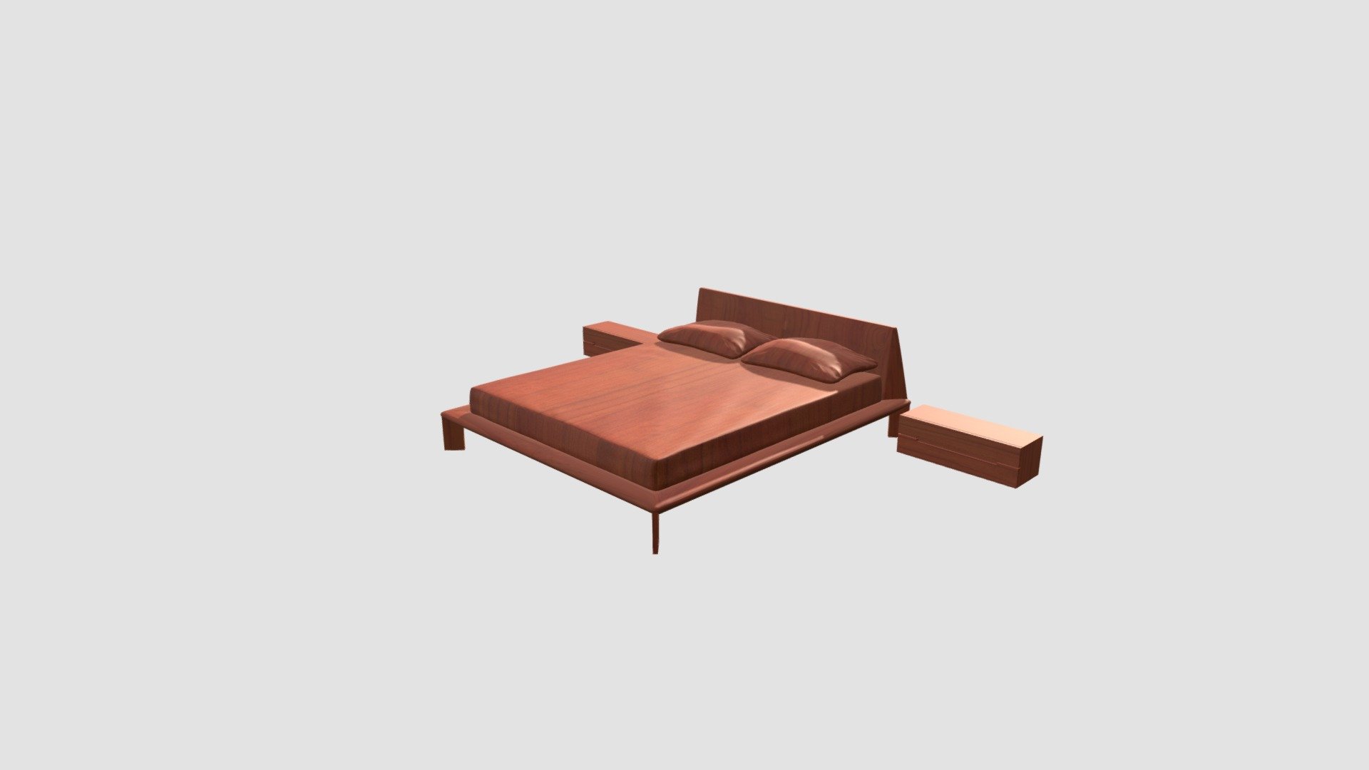 bed - Buy Royalty Free 3D model by Evermotion [61dbe6c] - Sketchfab Store