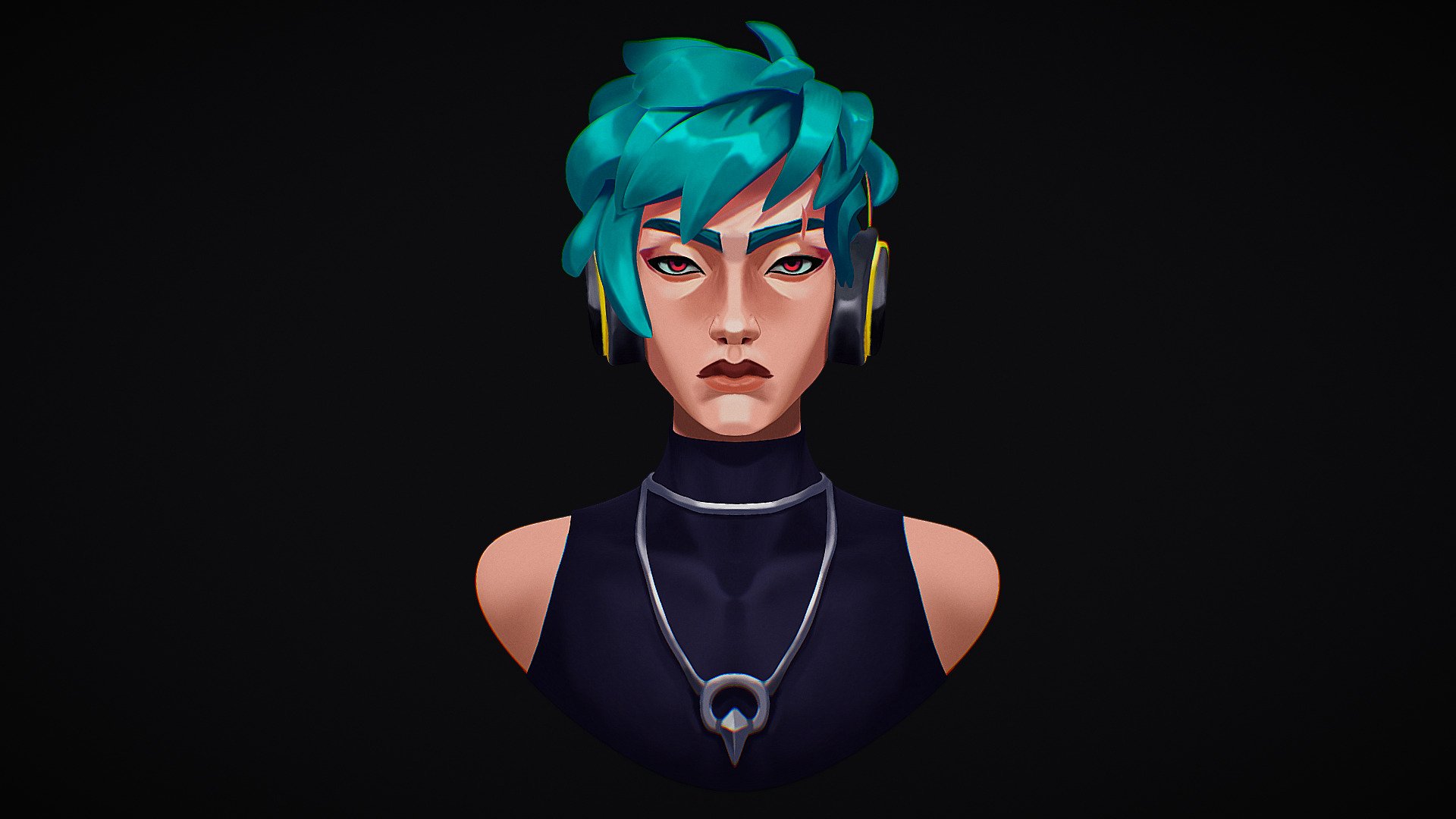 Heartsteel Aphelios fanart - 3D model by Cassandre Harington ...