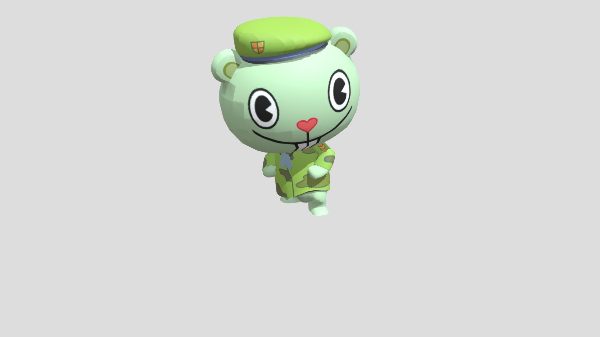 Flippy Happy Tree Friends Dancing - Download Free 3D model by 3D by ...