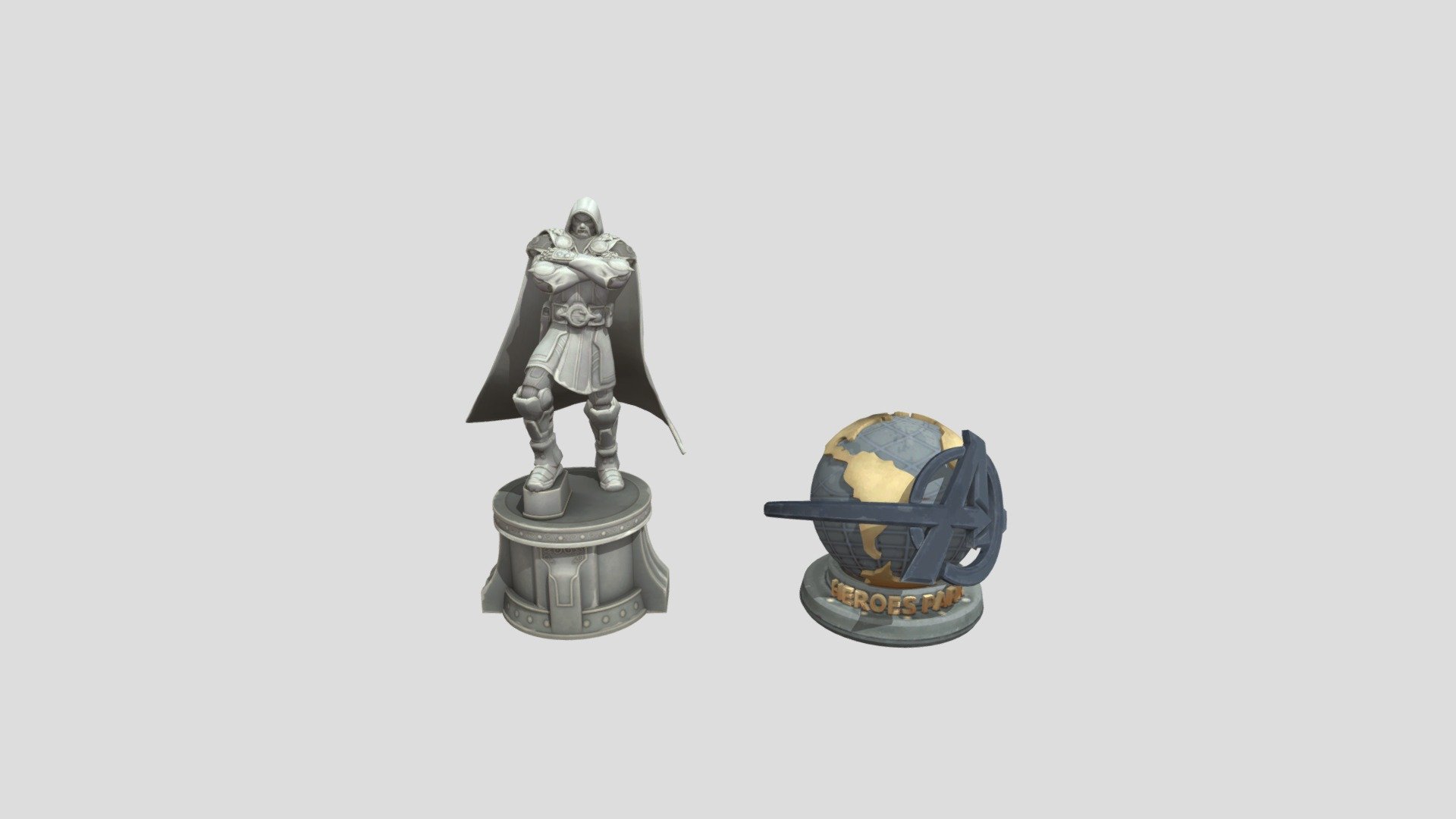 Props Marvel - Download Free 3D model by Cradle of the Cube (@Observer ...