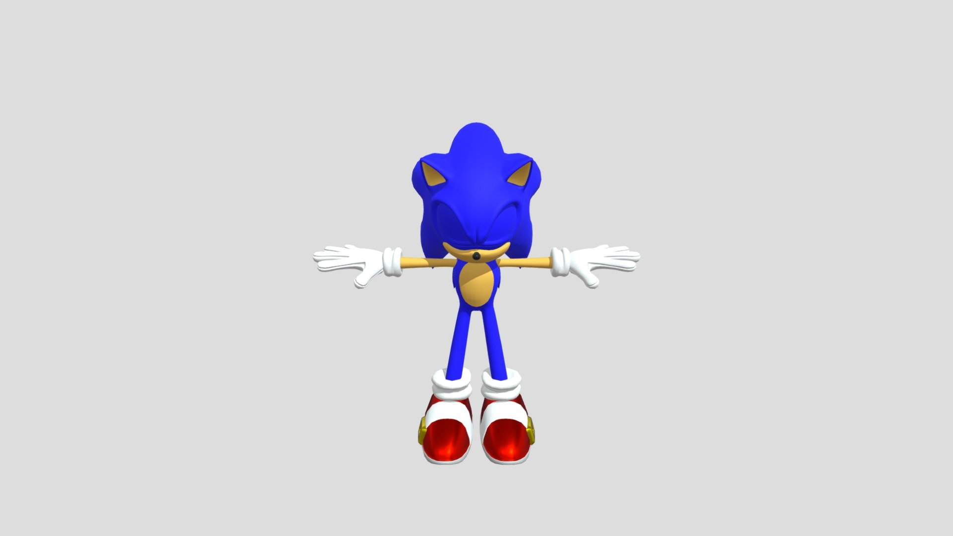 SONIC-HEDGEHOG - Download Free 3D model by Prismaplex3dx (@Prismamation ...