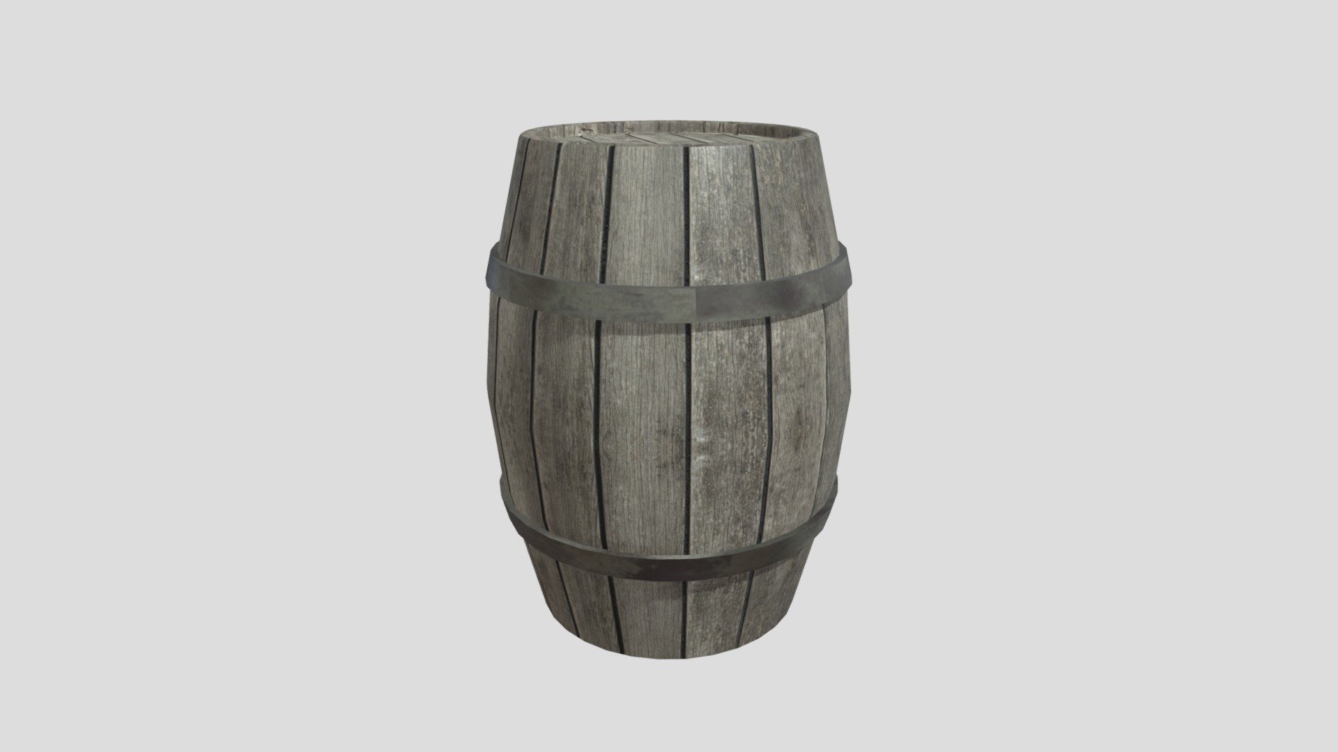 Low Poly Barrel - Download Free 3D model by Fred (@staraman) [61de27f ...