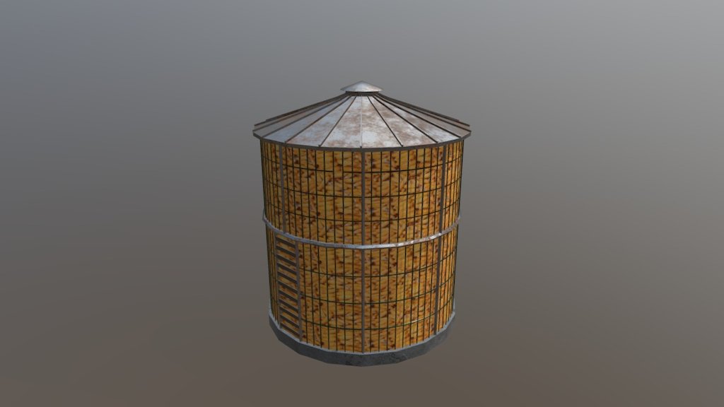 Corn Bin - 3D model by Evangeline (@EvametryE) [61def7f] - Sketchfab
