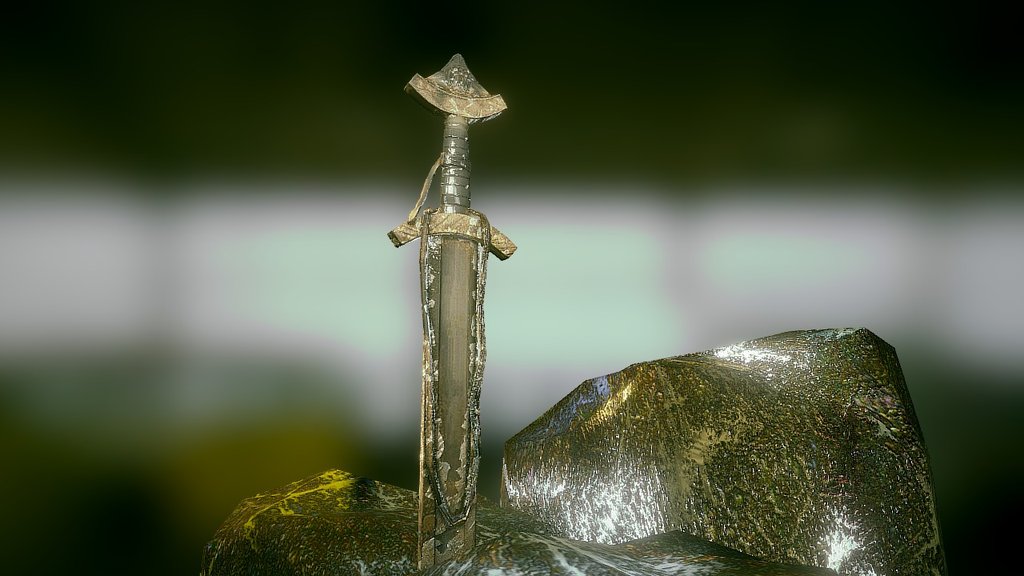 Sword Damaged - 3D model by liam.obrien [61e09da] - Sketchfab