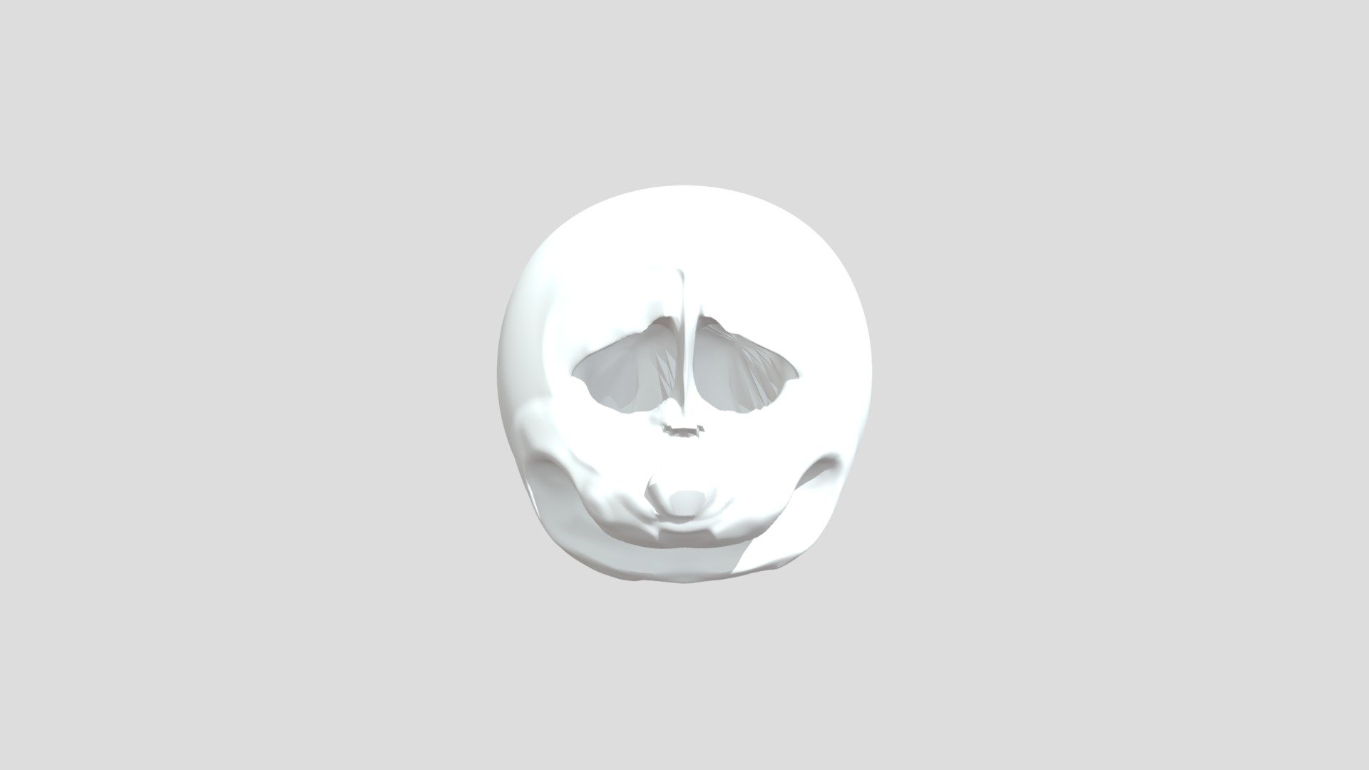 stylized the face fnati (mouth open) - Download Free 3D model by ...
