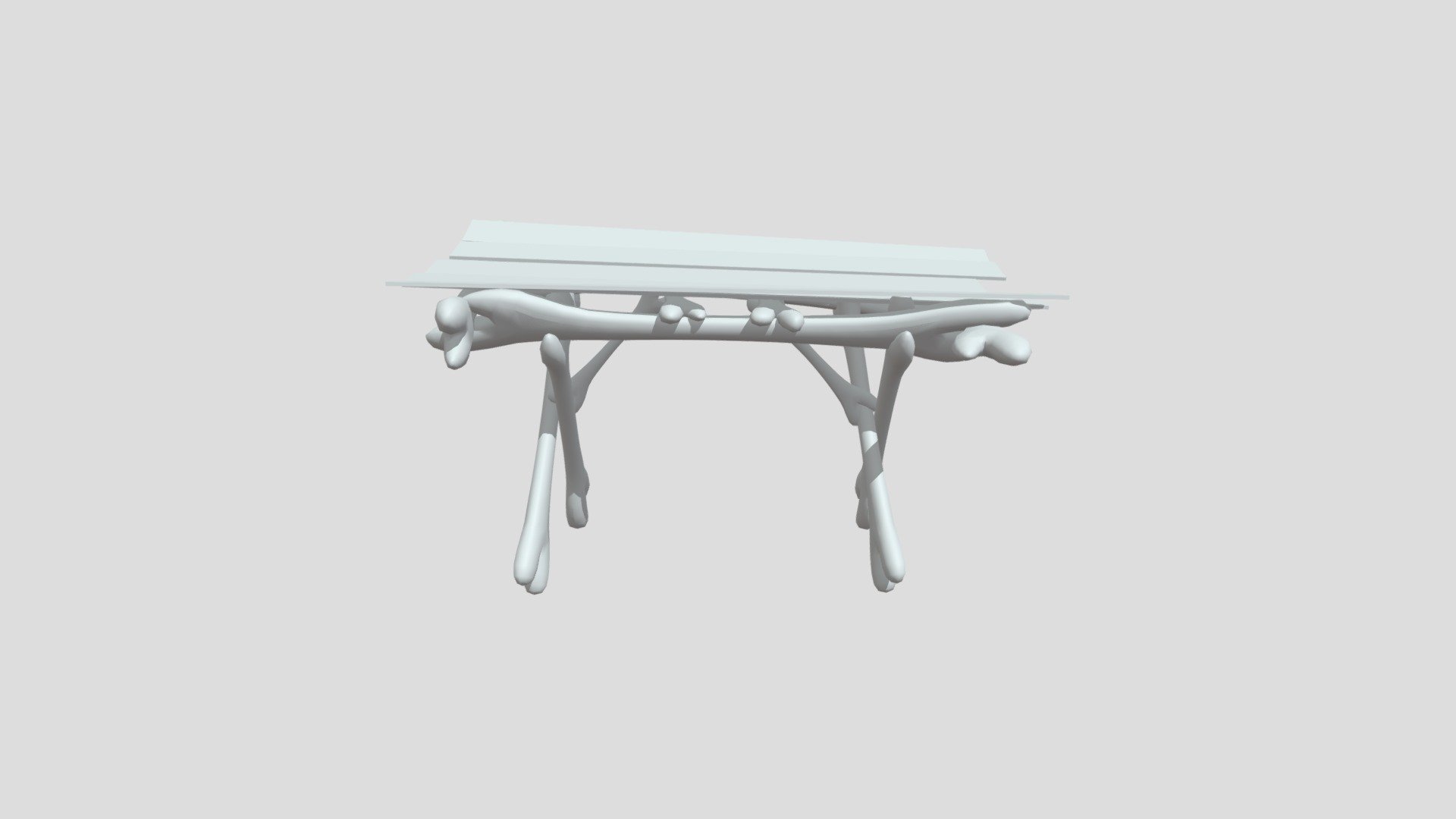 Bone Table - 3D model by saur02 [61e1015] - Sketchfab