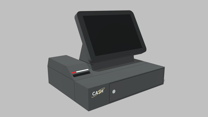 Cashier 3D models - Sketchfab
