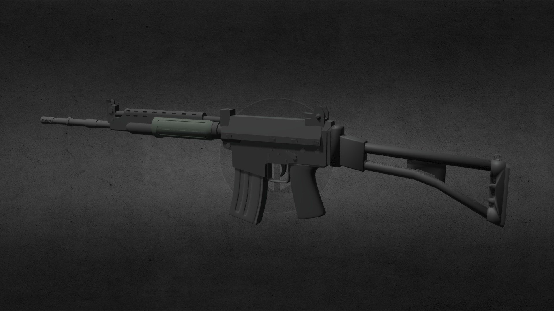 Fn Fnc 3d Model By Panda3d Panda3d3 [61e529d] Sketchfab
