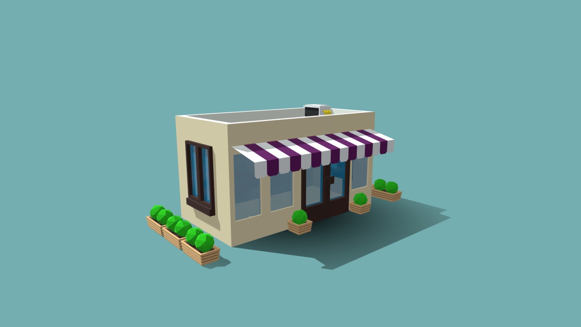 Casetta_Viola - 3D model by Francesco_Porro [61e5e02] - Sketchfab