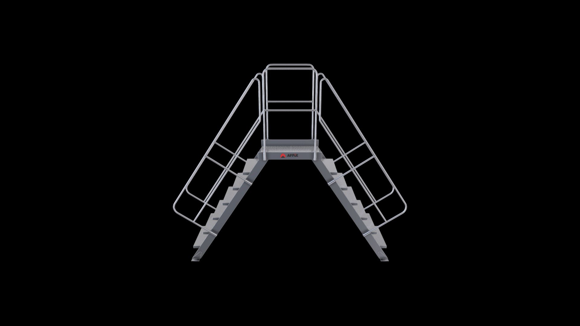 Cross-Over Platform Steps 03 - 3D model by Affix (@affix1) [61e6f85 ...