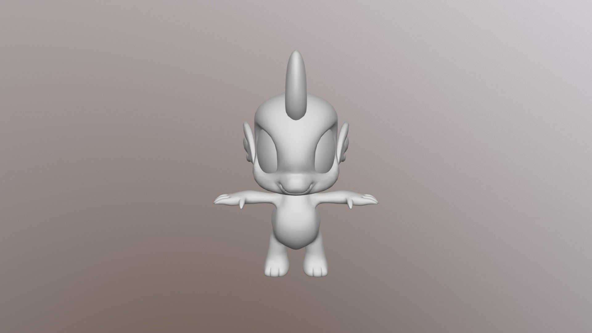 MLP:FiM Spike - 3D model by bearded [61e70fe] - Sketchfab