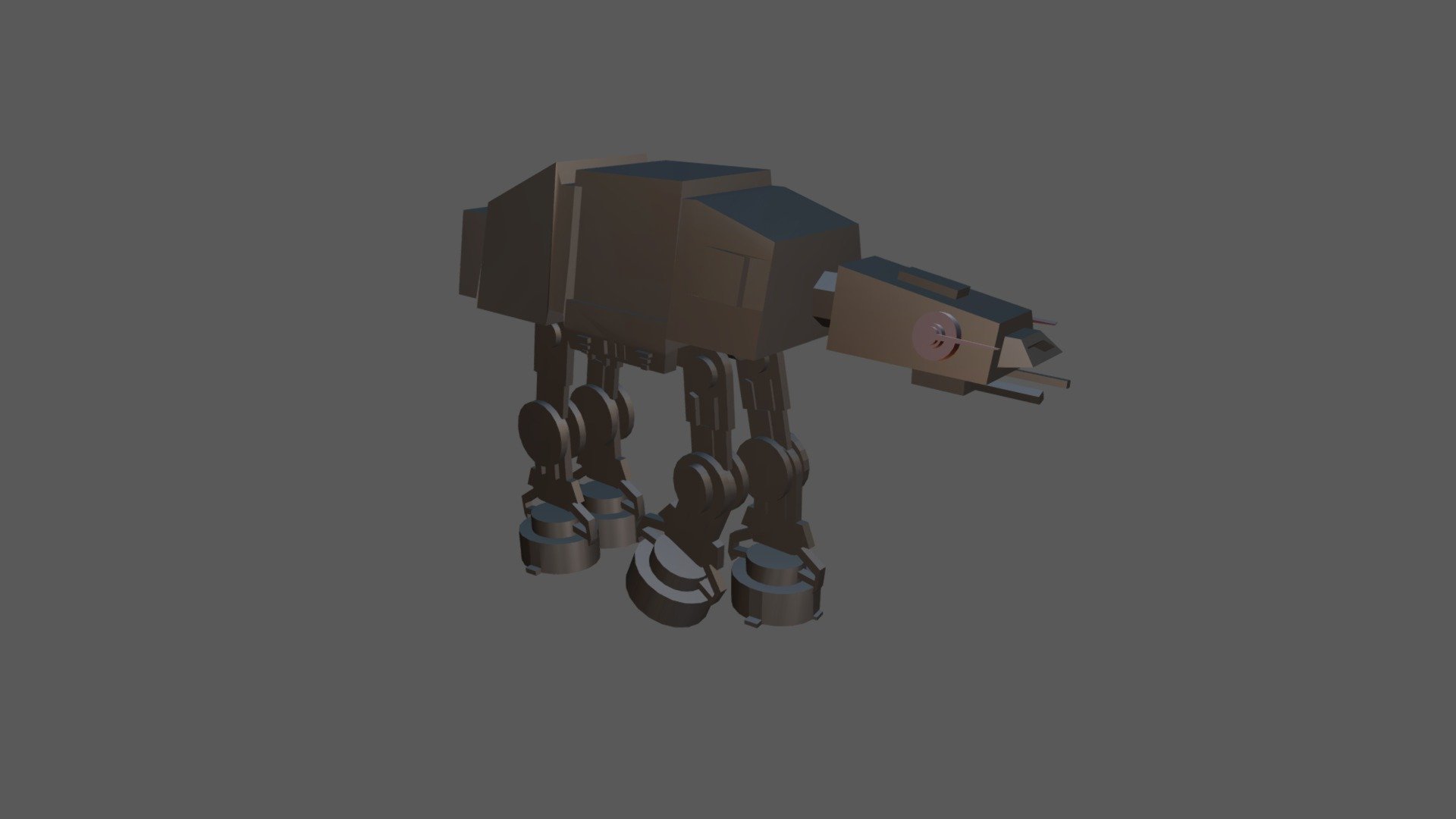 AT-AT - 3D model by Tatosky_7 [61e7f65] - Sketchfab