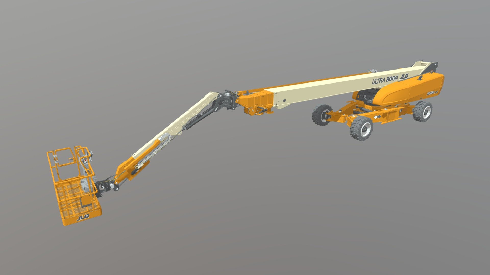 1850SJ Ultra Telescopic Boom Lift - 3D model by Markos3d (@Markos.3d ...