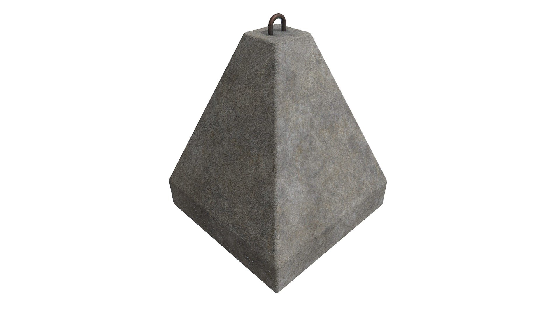 Concrete Block (Low Poly, Game Ready) - 3D model by LiveToWin34 ...