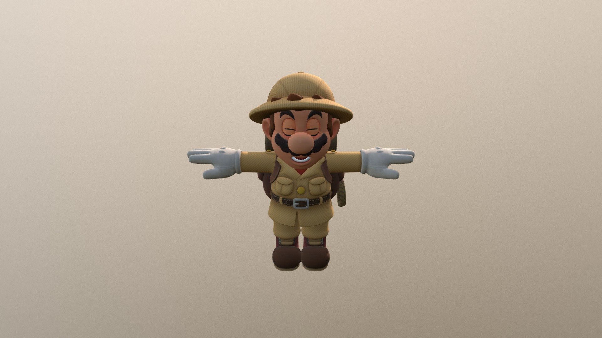 Super Mario Odyssey Explorer Outfit - 3D model by UX2Gaming [61e9d33 ...