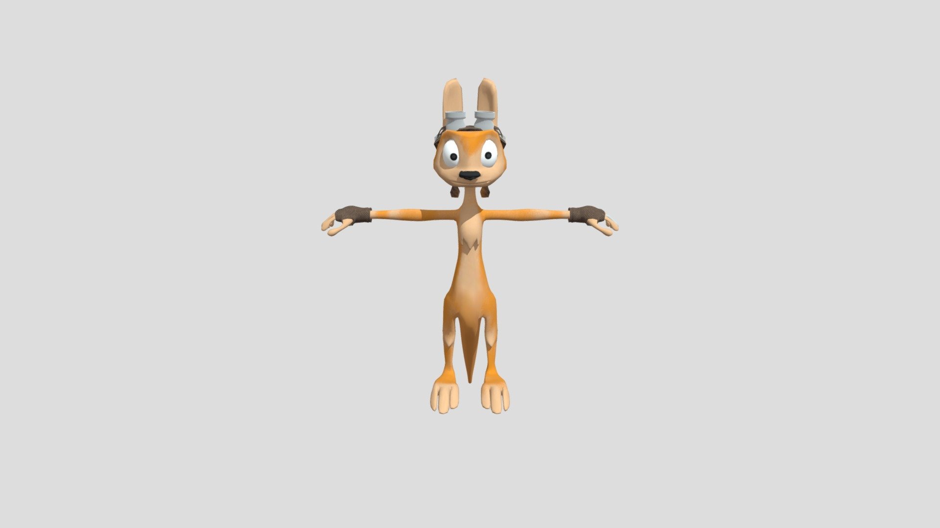 Daxter con color y UVs - Download Free 3D model by Arteaga ...