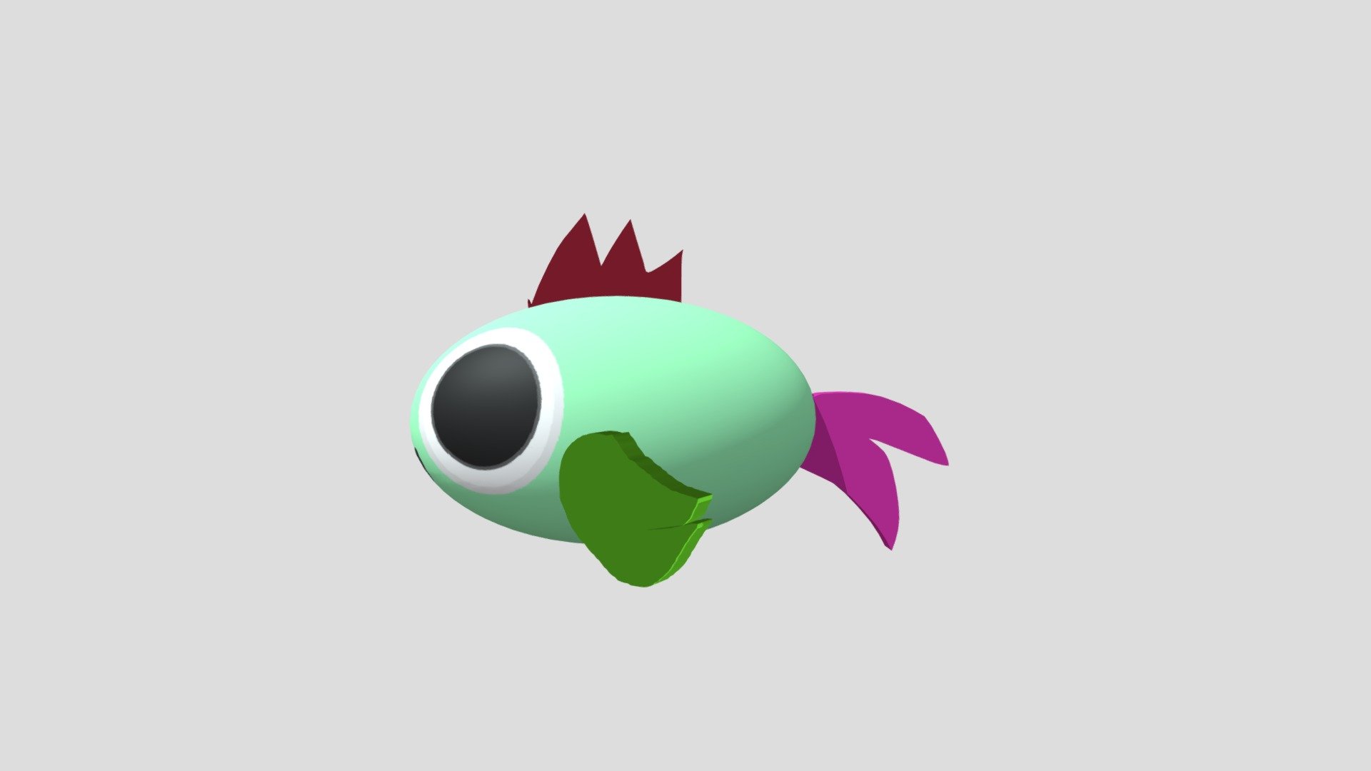 Patchwork Fish - Download Free 3D model by Bluey & Denpamen (@therebanism) [61eb686] - Sketchfab
