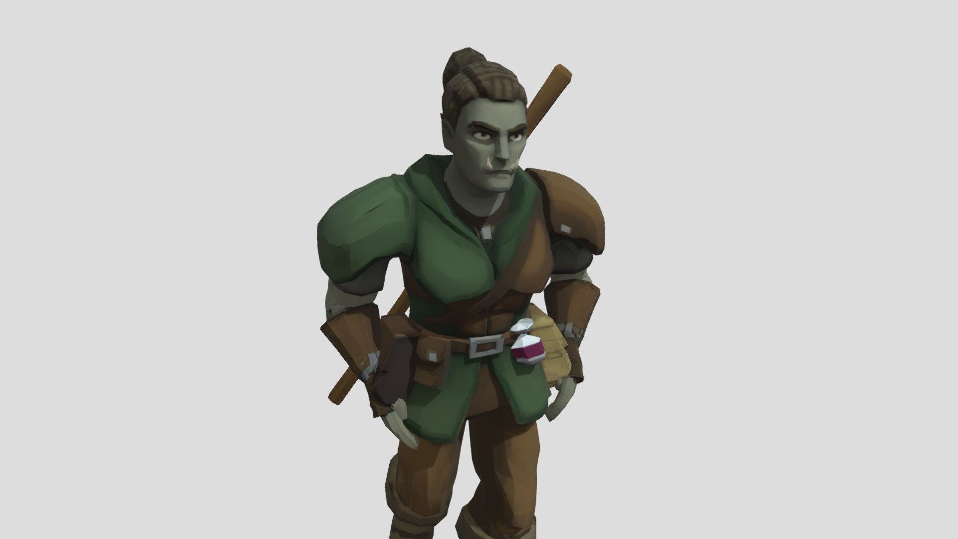 ORC SCOUT-female - Download Free 3D model by milakpro [61ebd6b] - Sketchfab