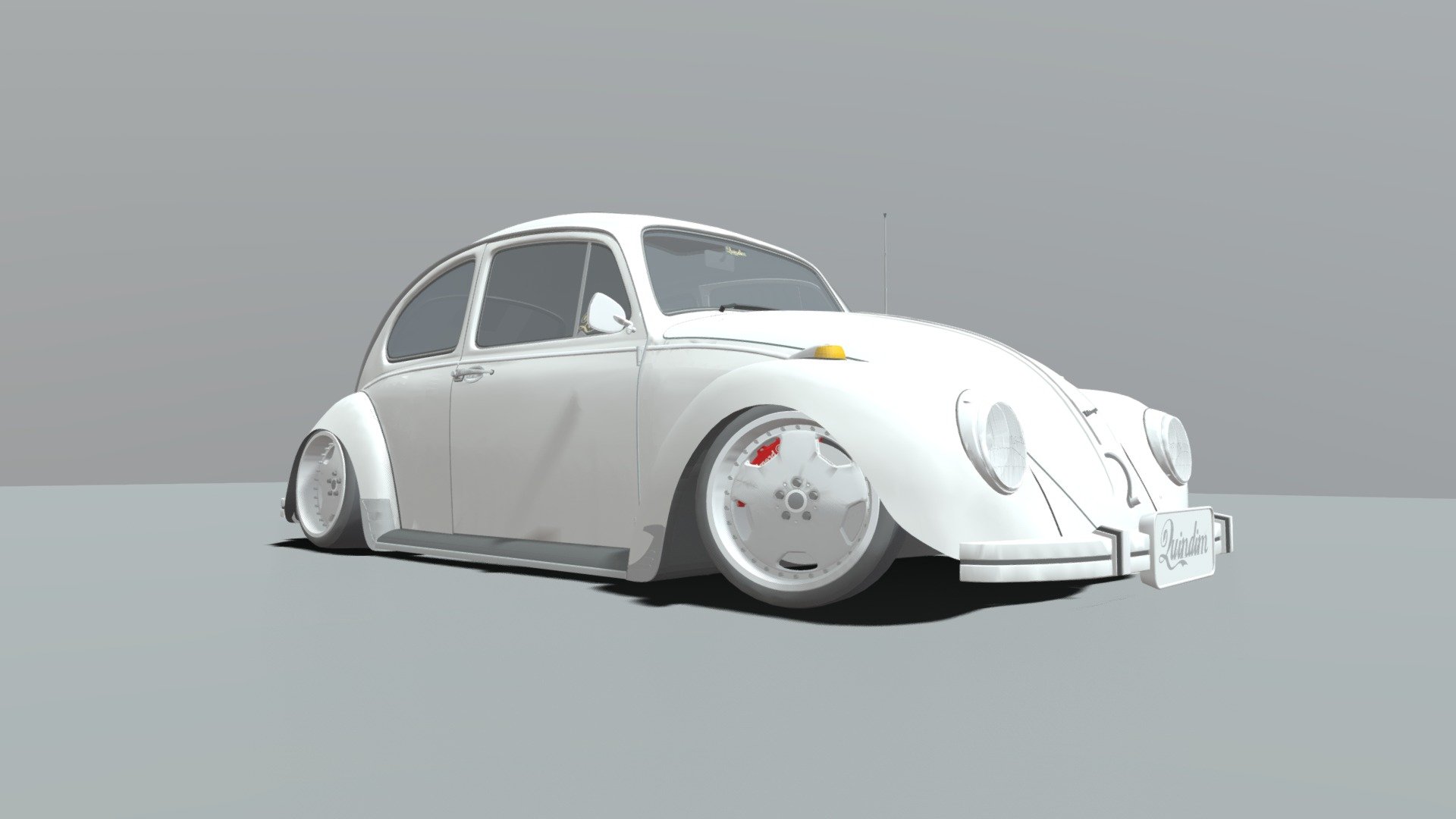 Volkswagen Fusca Stance - 3D model by rafapelle [61ef0cc] - Sketchfab