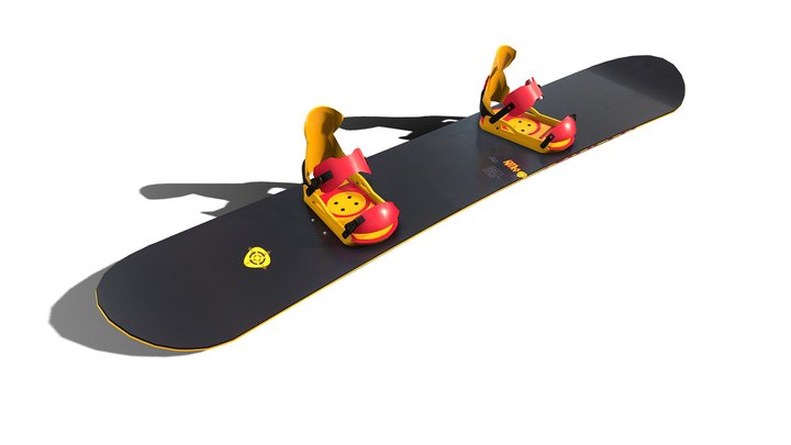 Snowboards 3D models - Sketchfab