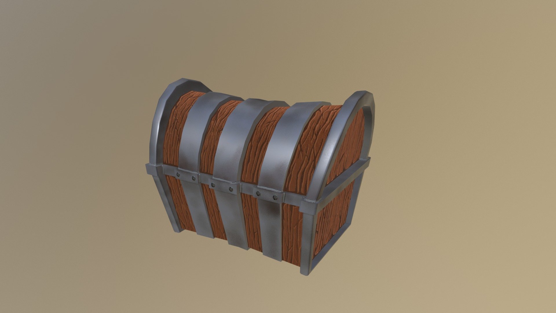 Treasure Chest Model - 3D model by Annabelle (@annabellecassell ...