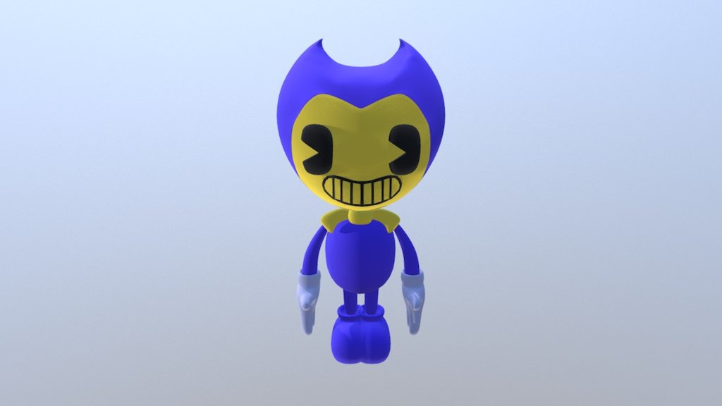 blue bendy - Download Free 3D model by alexserrato11j [61f0dfb] - Sketchfab