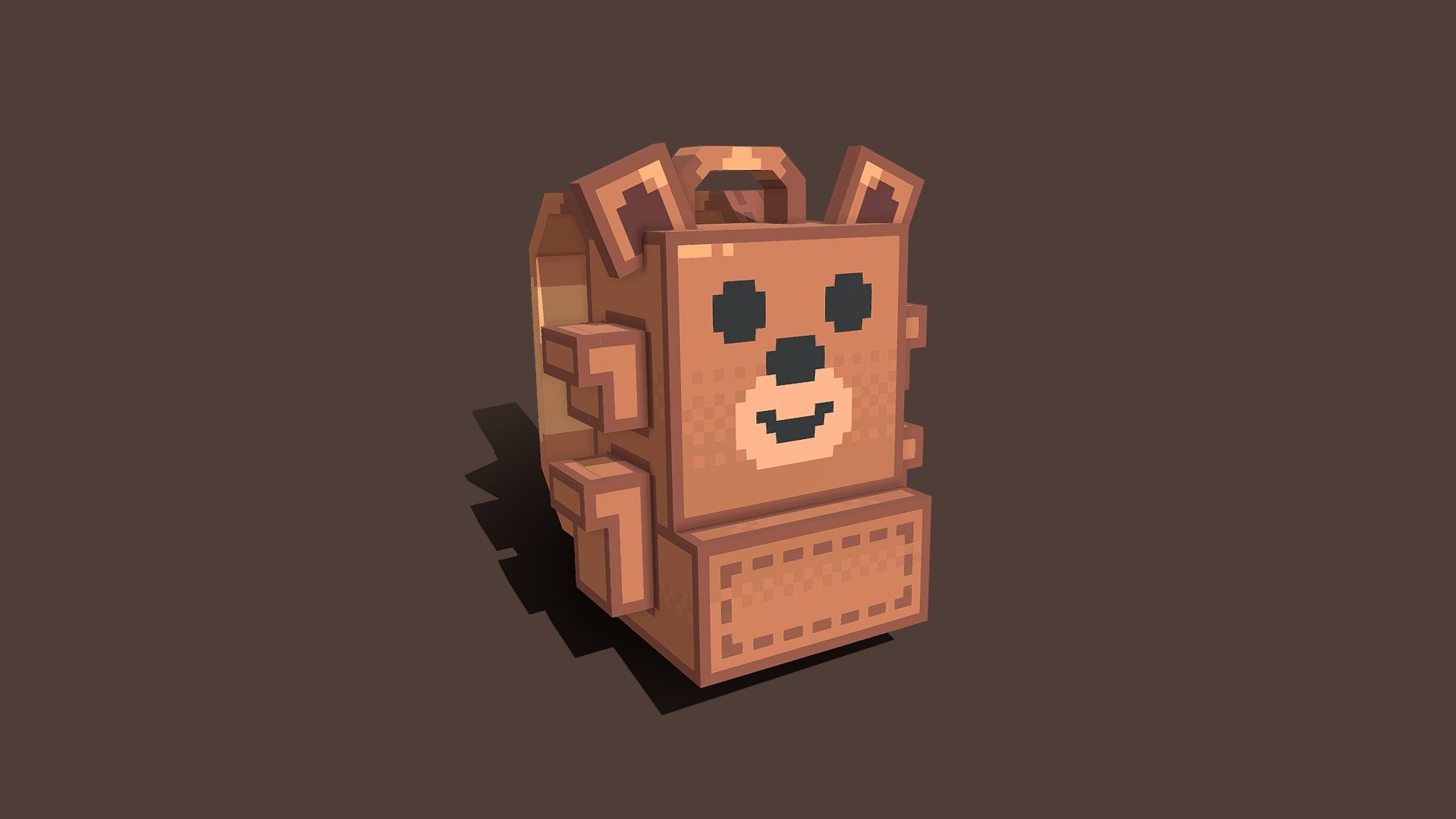 Bear Backpack - 3D model by Polygony (@polygonymc) [61f366f] - Sketchfab