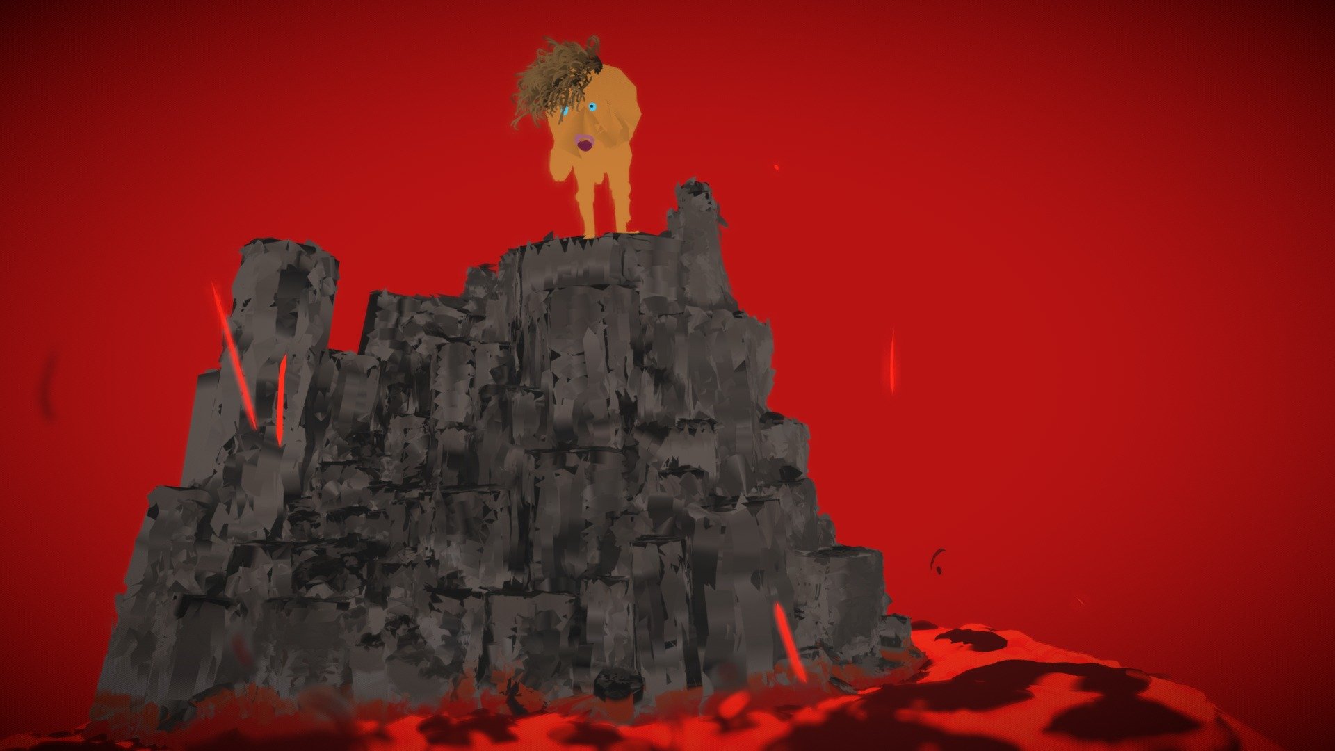 Lava - 3D model by m for ung (@poofoffxyz) [61f3b3d] - Sketchfab