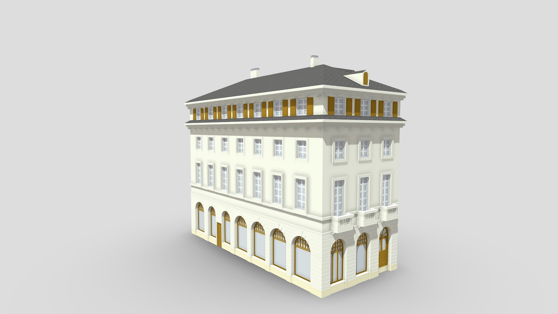 Gutenbergplatz 1 - Download Free 3D model by LUX4D [61f47cd] - Sketchfab
