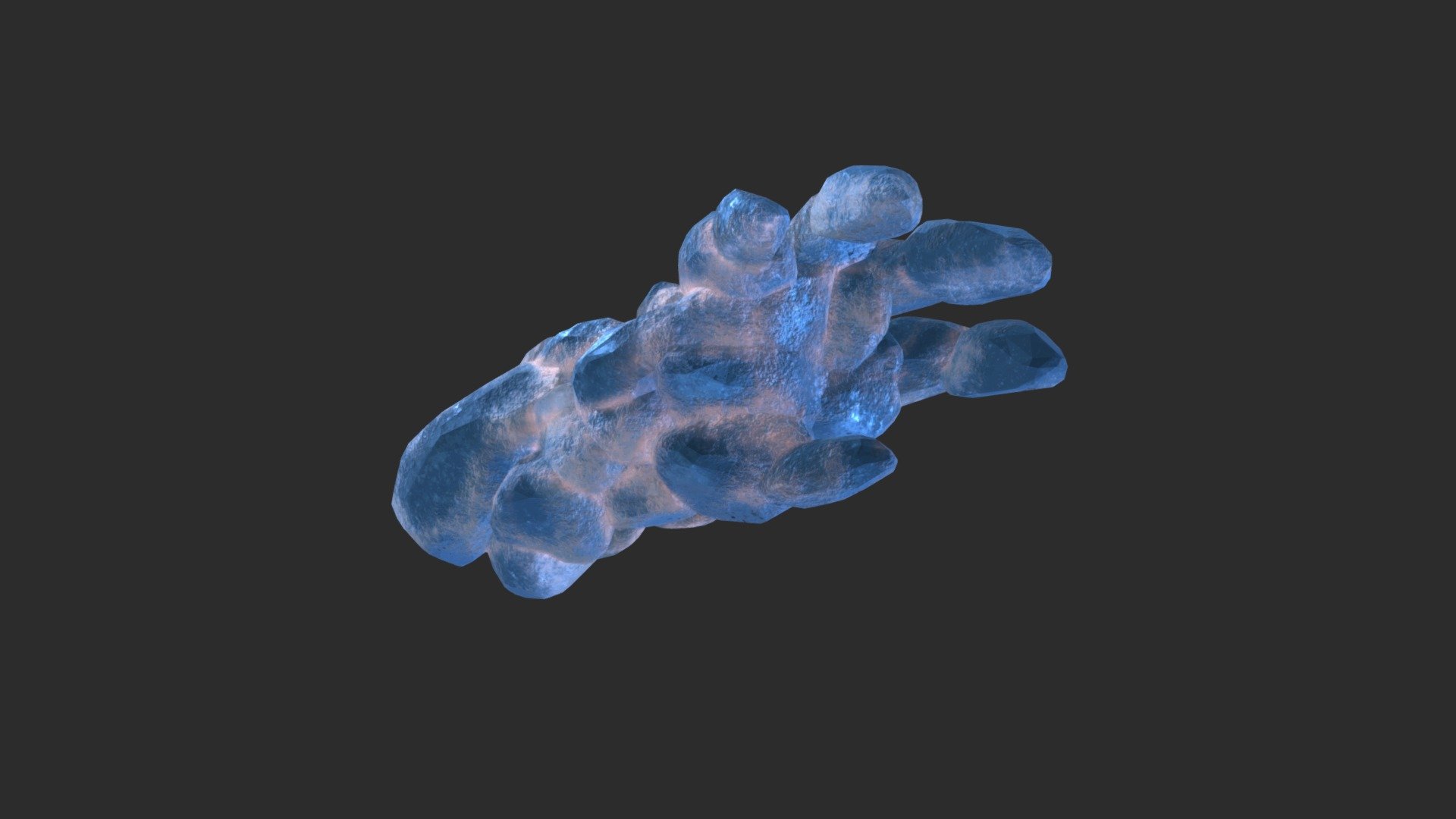 BAGA301 - Hand // Ice - 3D model by jackdowsonuk [61f52ba] - Sketchfab