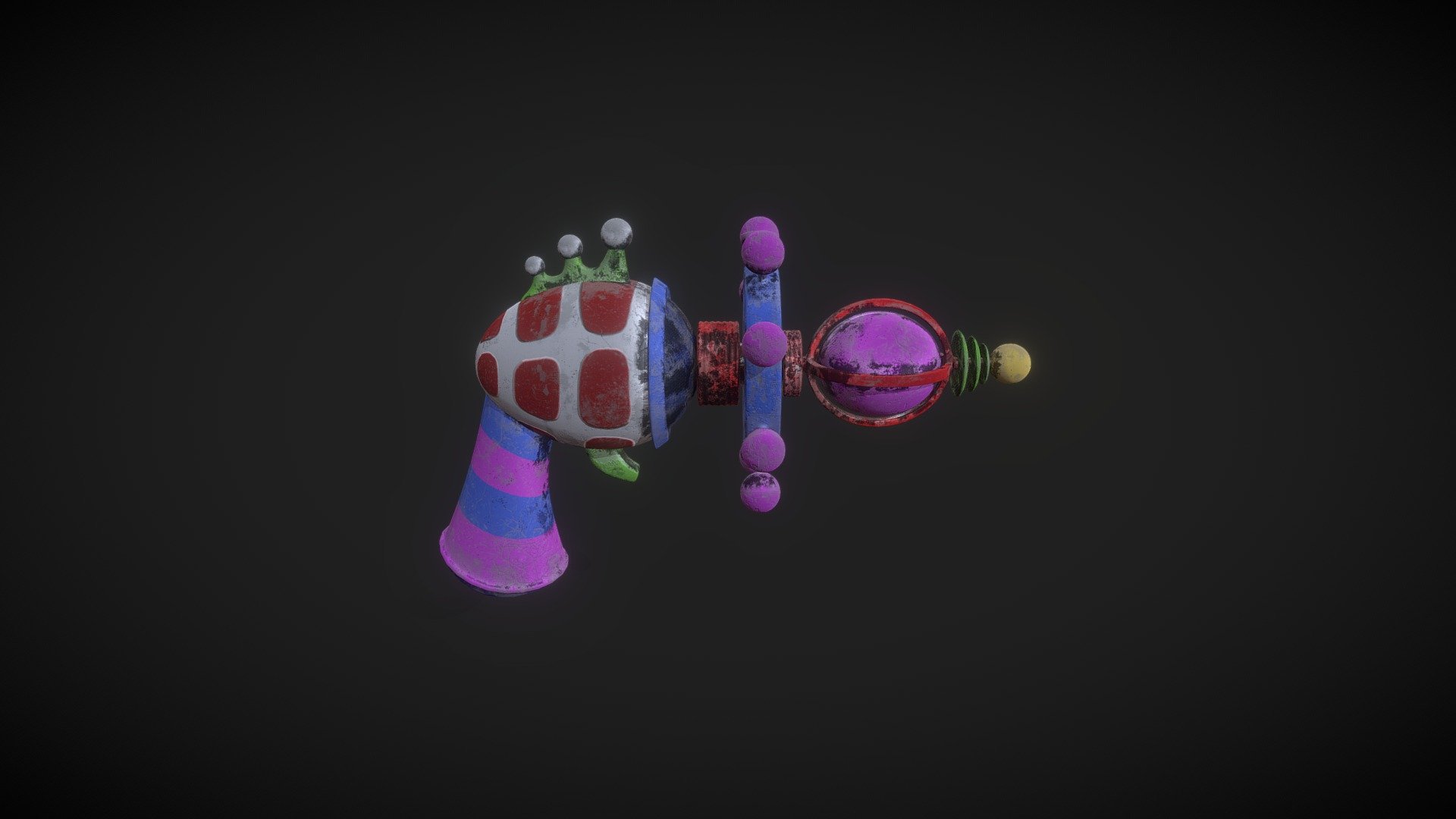 Ray Gun - Killer Klowns From Outer Space - Download Free 3D model by _ghostly.art [61f5f60 ...
