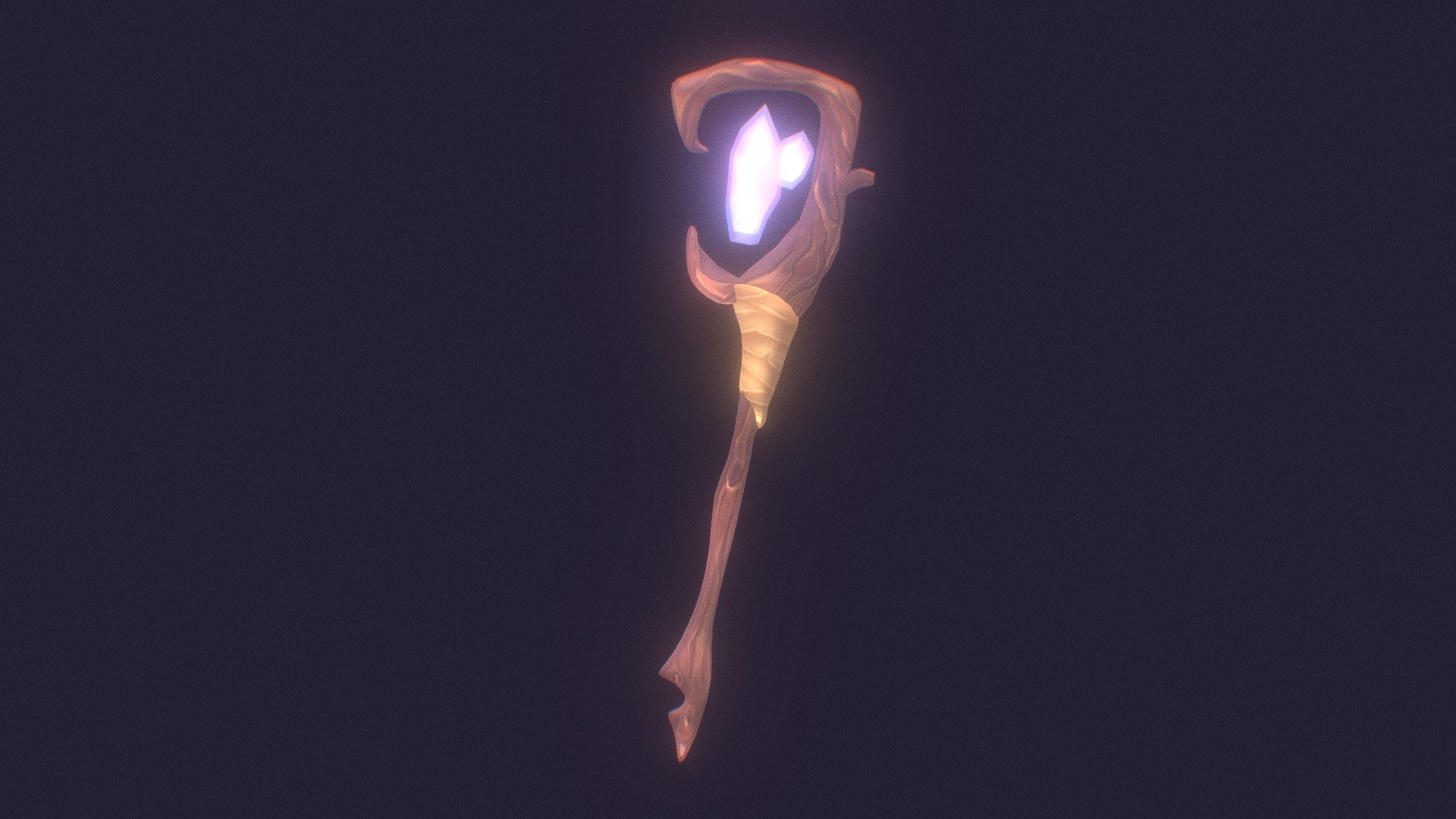 crystal staff - Buy Royalty Free 3D model by myochii [61f61c7 ...