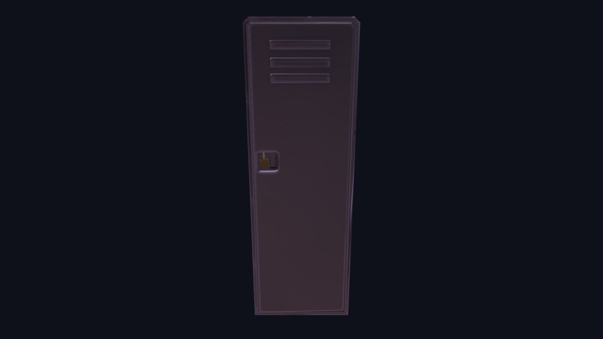 Stylized Locker - 3D model by cguick [61f67fc] - Sketchfab