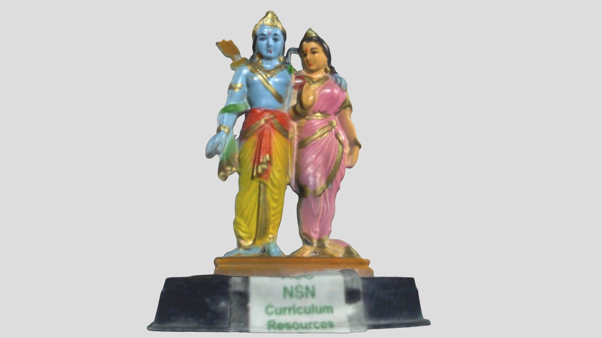 Rama and Sita - 3D model by Aberdeen City Libraries ...