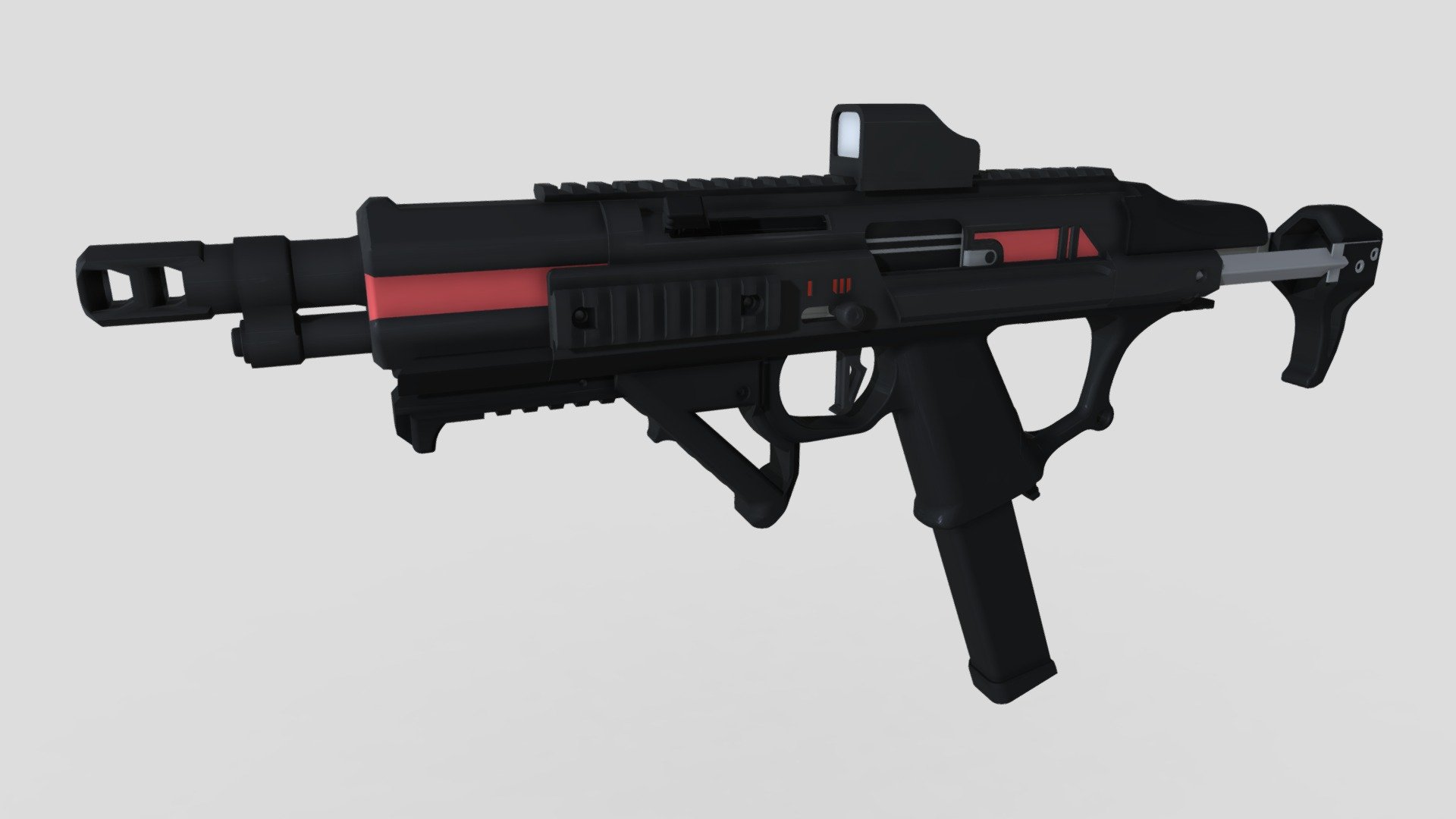 SMG V24 - 3D model by Drag (@sbrian) [61f8854] - Sketchfab