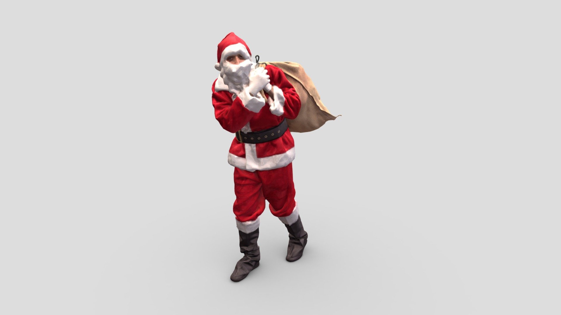 santa - 3D model by Mieke Roth (@miekeroth) [61f92ee] - Sketchfab
