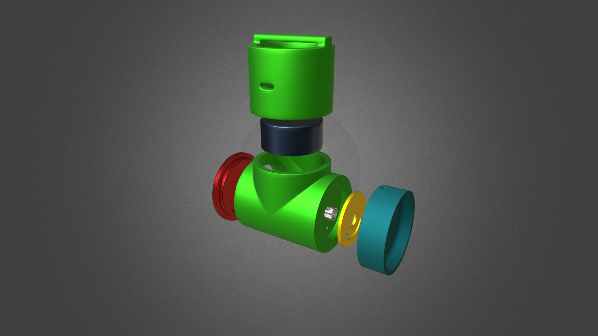 Headless Air Motor - 3D model by pauljs75 [61fc775] - Sketchfab