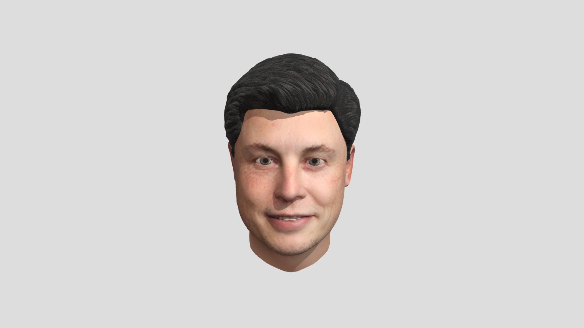 Elon Musk - 3D model by RXcreeperSketchfab [61fc79a] - Sketchfab