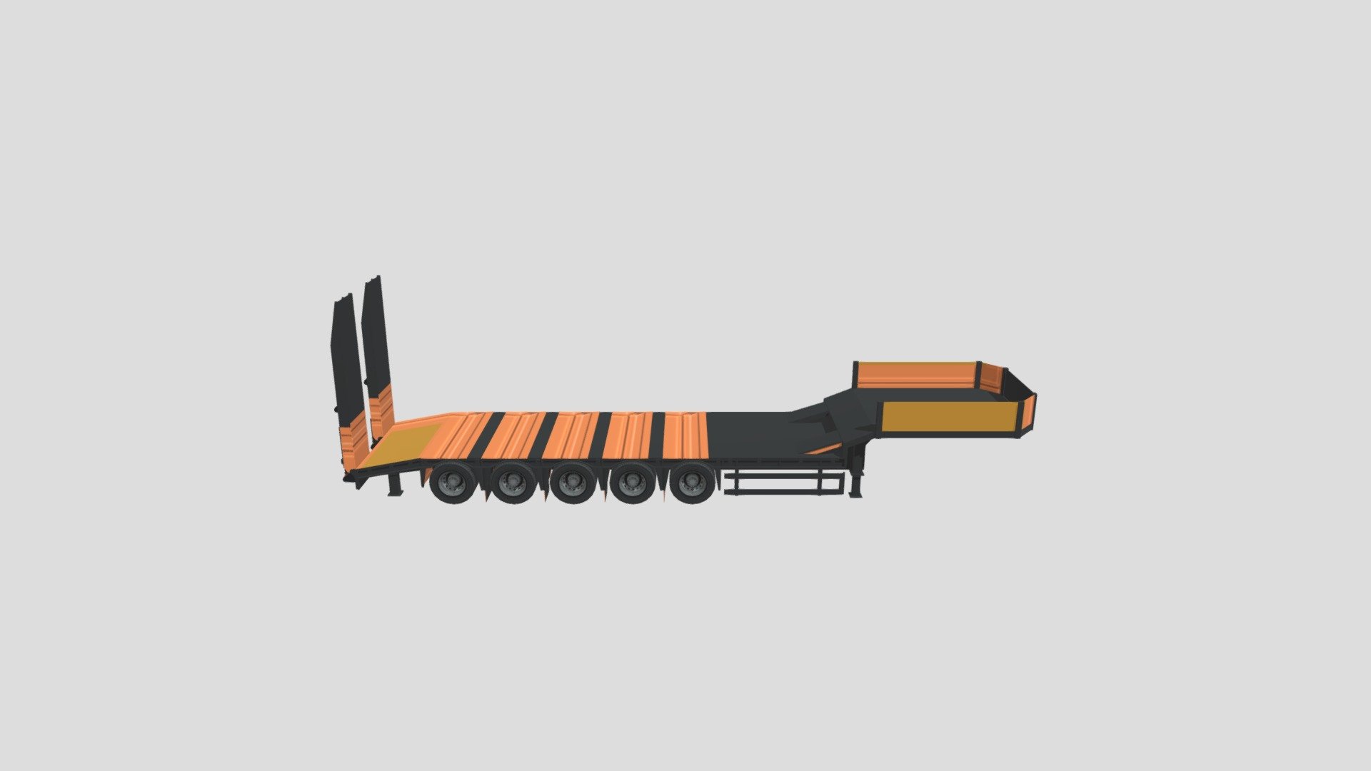 Low Loader Trailer - Buy Royalty Free 3D model by marek.bakalarczuk ...