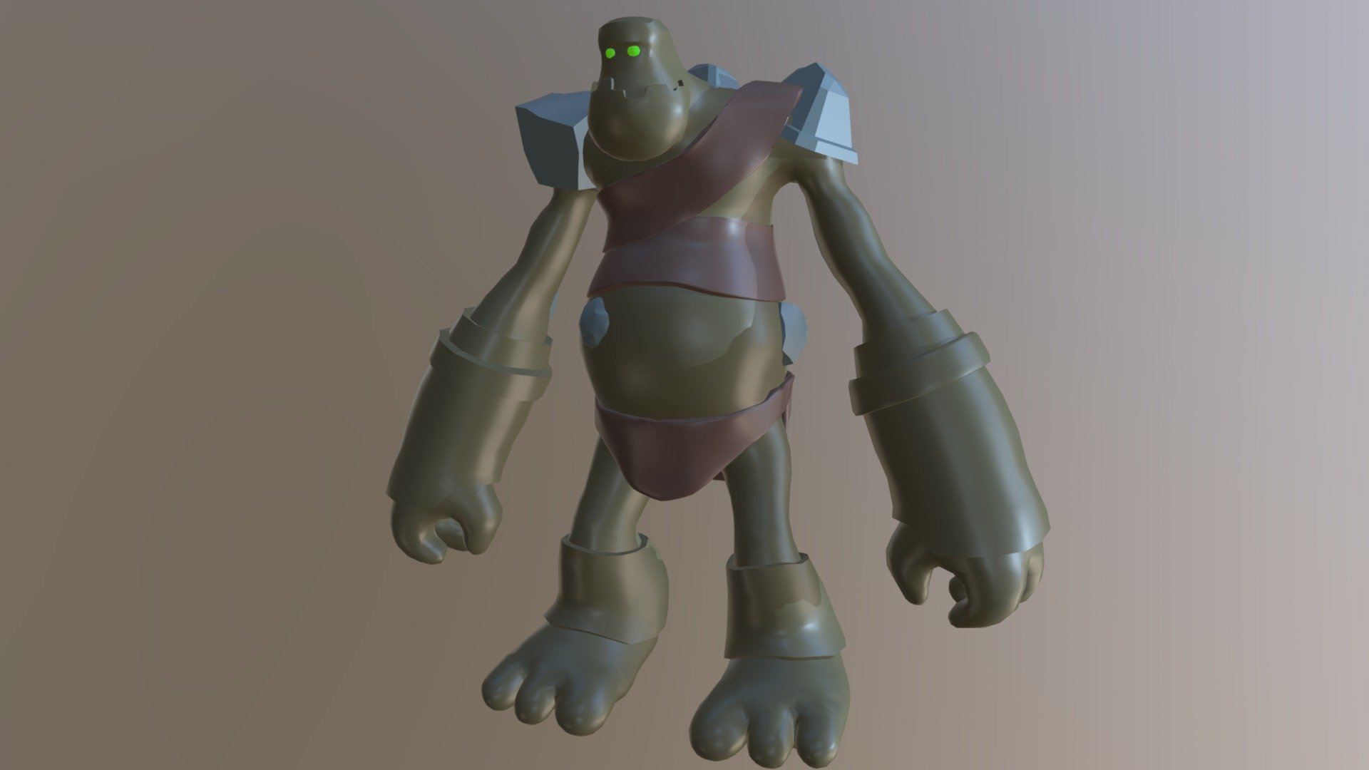 Rock Monster - 3D model by Stephanie_Cree (@StephanieCree) [6200146 ...