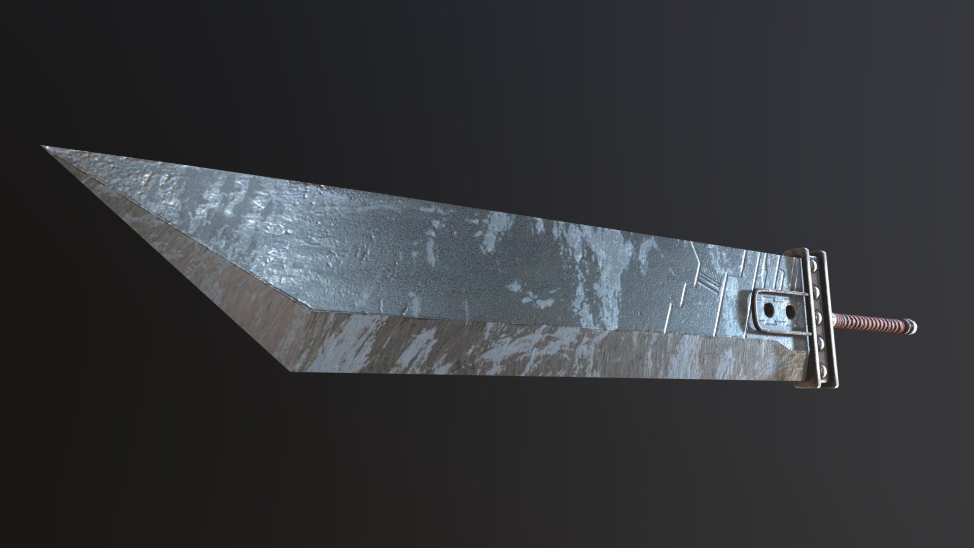 Buster Sword - 3D model by powers28 [62001d9] - Sketchfab