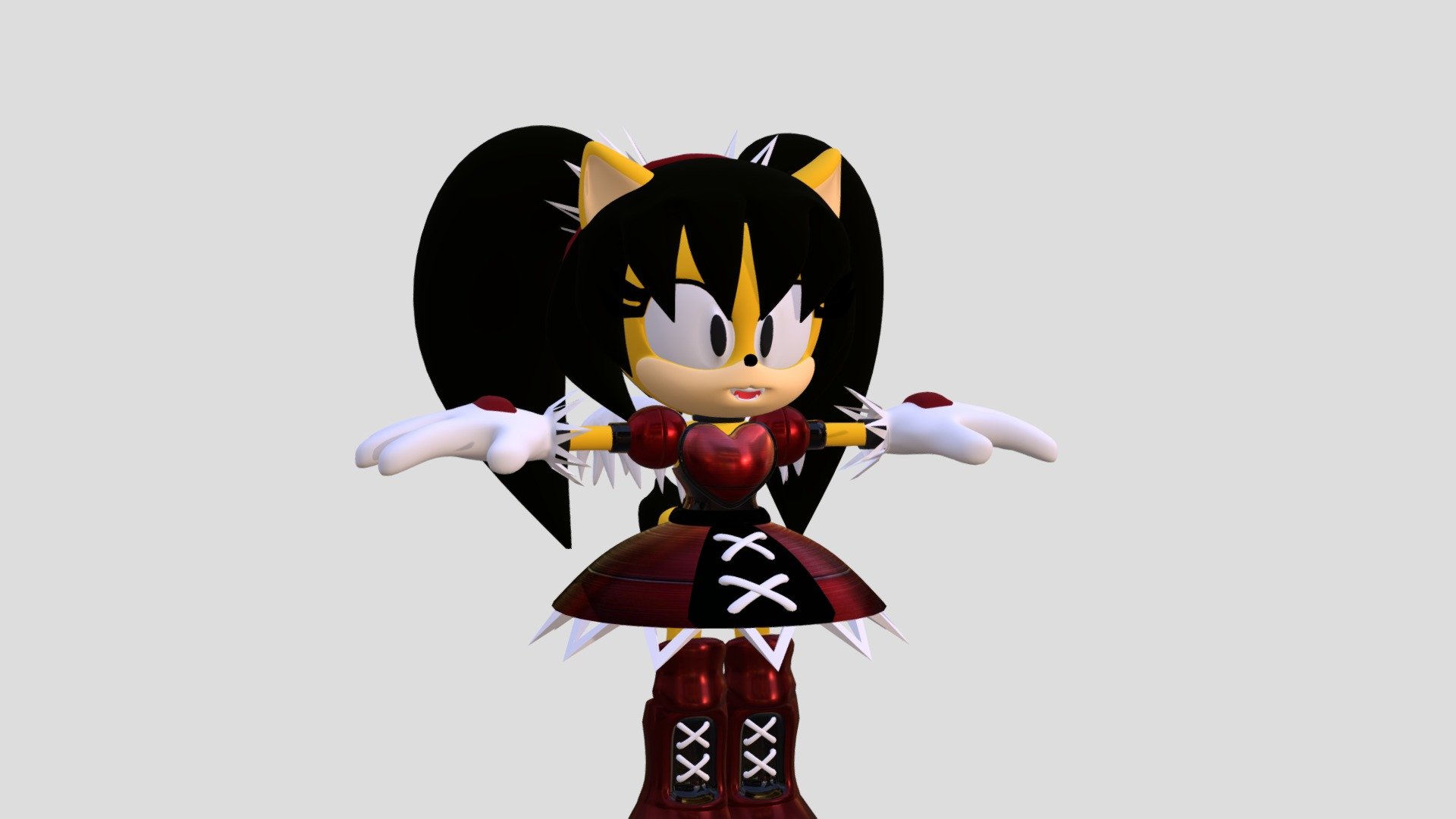 Honey the Cat v5 - 3D model by IHATEYOU (@IHATEYOU23) [6200c7d] - Sketchfab